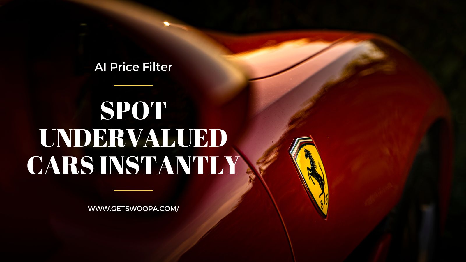 How Swoopa’s AI Price Filter Helps You Spot Undervalued Cars Instantly